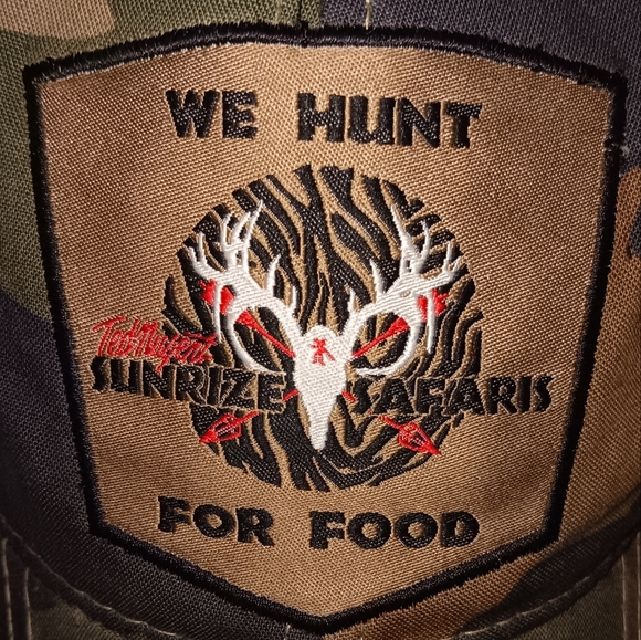 Vintage | Accessories | 9s Ted Nugent Sunrize Safari Camouflage Vintage ...